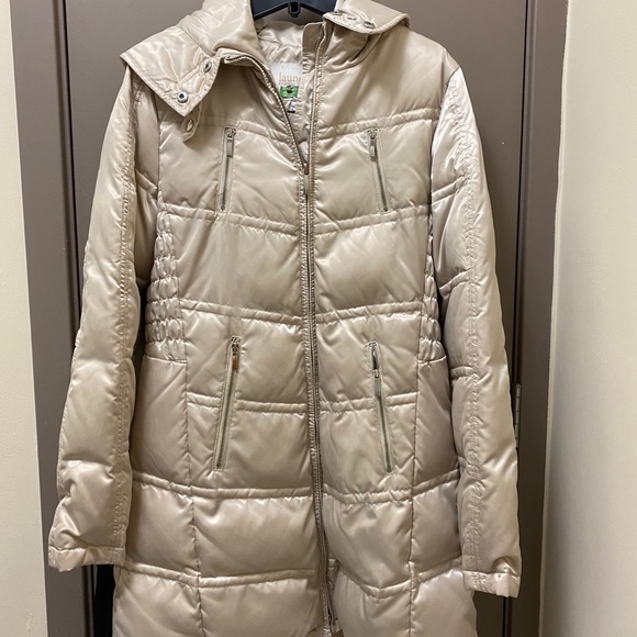 Laundry By Shelli Segal | Jackets & Coats | Champagne Color Puffer ...